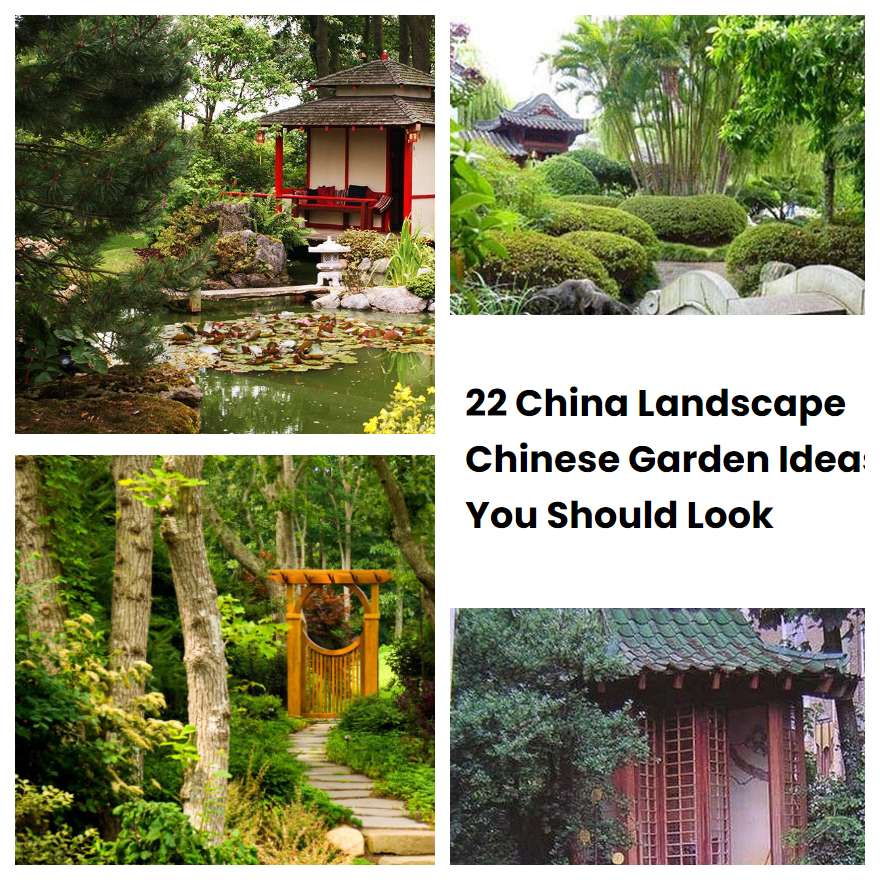 22 China Landscape Chinese Garden Ideas You Should Look | SharonSable
