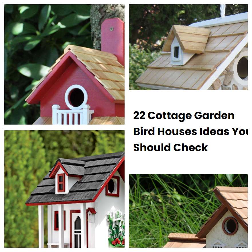 22 Cottage Garden Bird Houses Ideas You Should Check | SharonSable