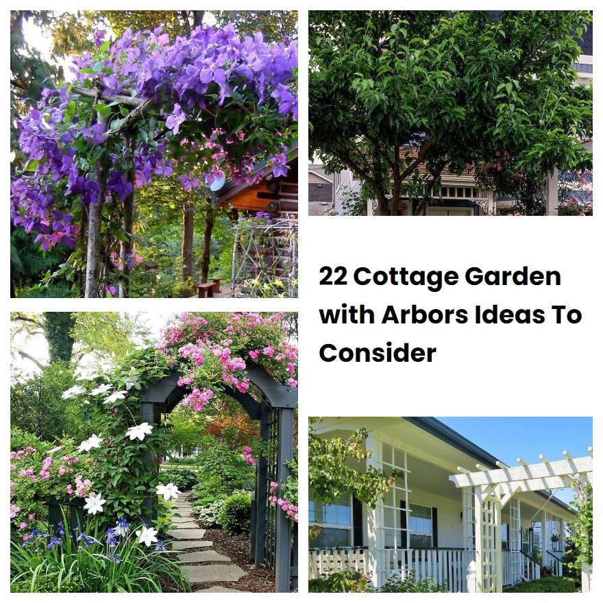 22 Cottage Garden with Arbors Ideas To Consider | SharonSable