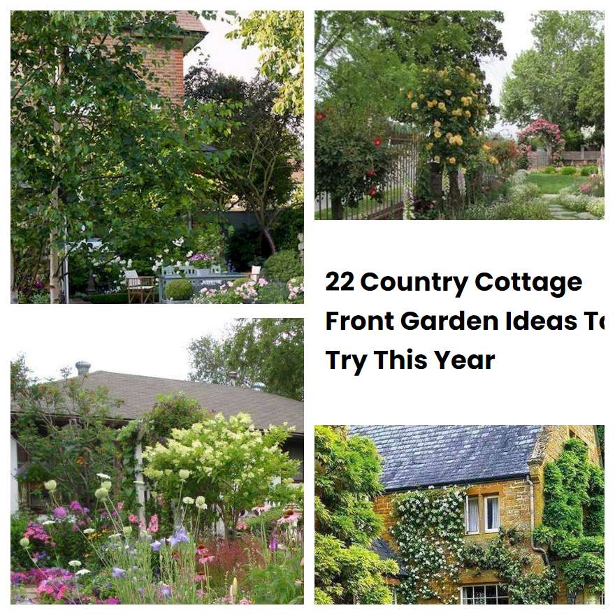 22 Country Cottage Front Garden Ideas To Try This Year | SharonSable