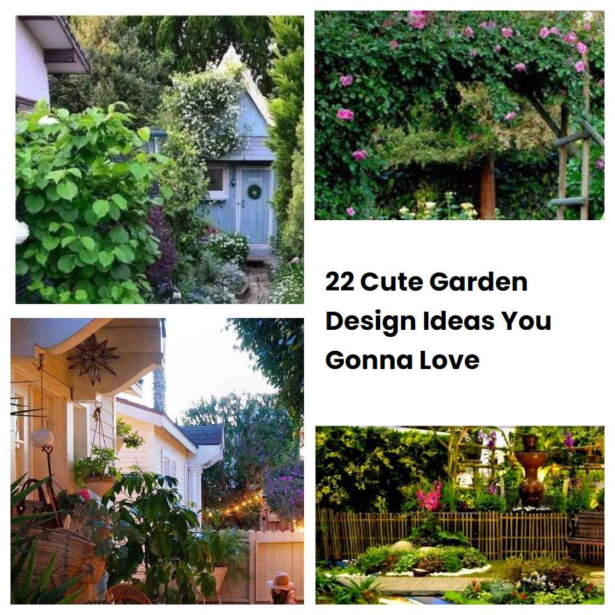22 Cute Garden Design Ideas You Gonna Love | SharonSable