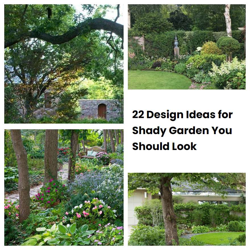 22 Design Ideas for Shady Garden You Should Look | SharonSable