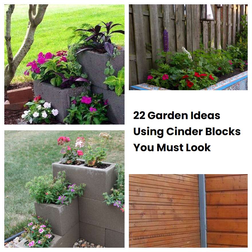 22 Garden Ideas Using Cinder Blocks You Must Look | SharonSable