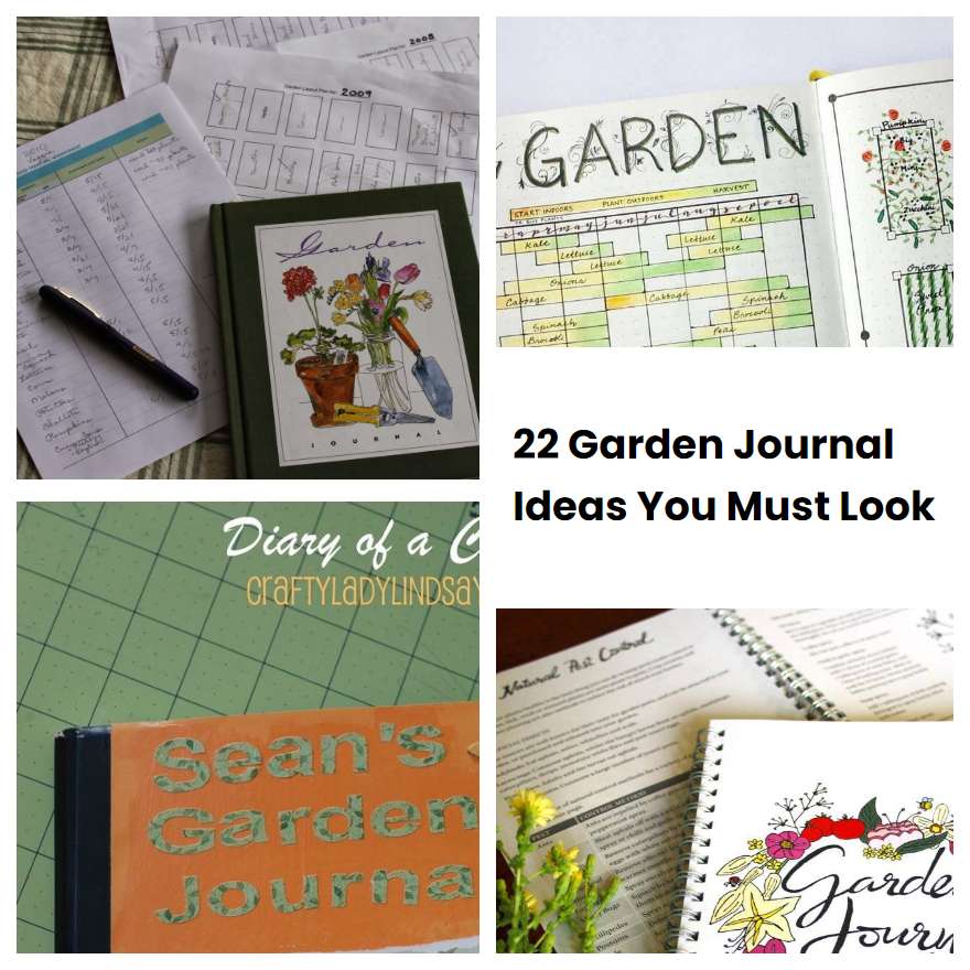 22 Garden Journal Ideas You Must Look | SharonSable