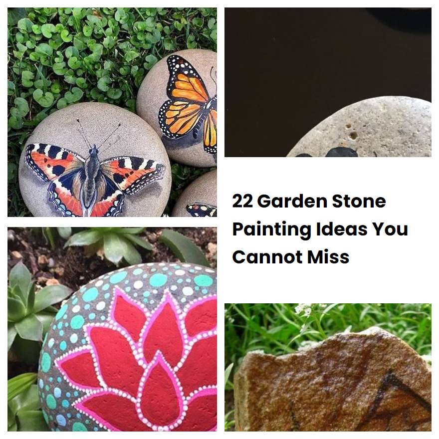 22 Garden Stone Painting Ideas You Cannot Miss | SharonSable
