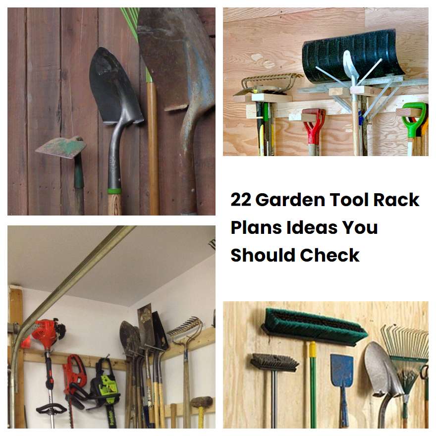 22 Garden Tool Rack Plans Ideas You Should Check | SharonSable