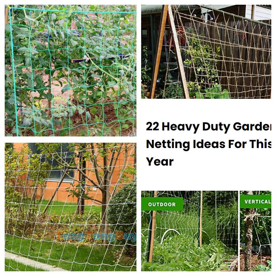 22 Heavy Duty Garden Netting Ideas For This Year | SharonSable
