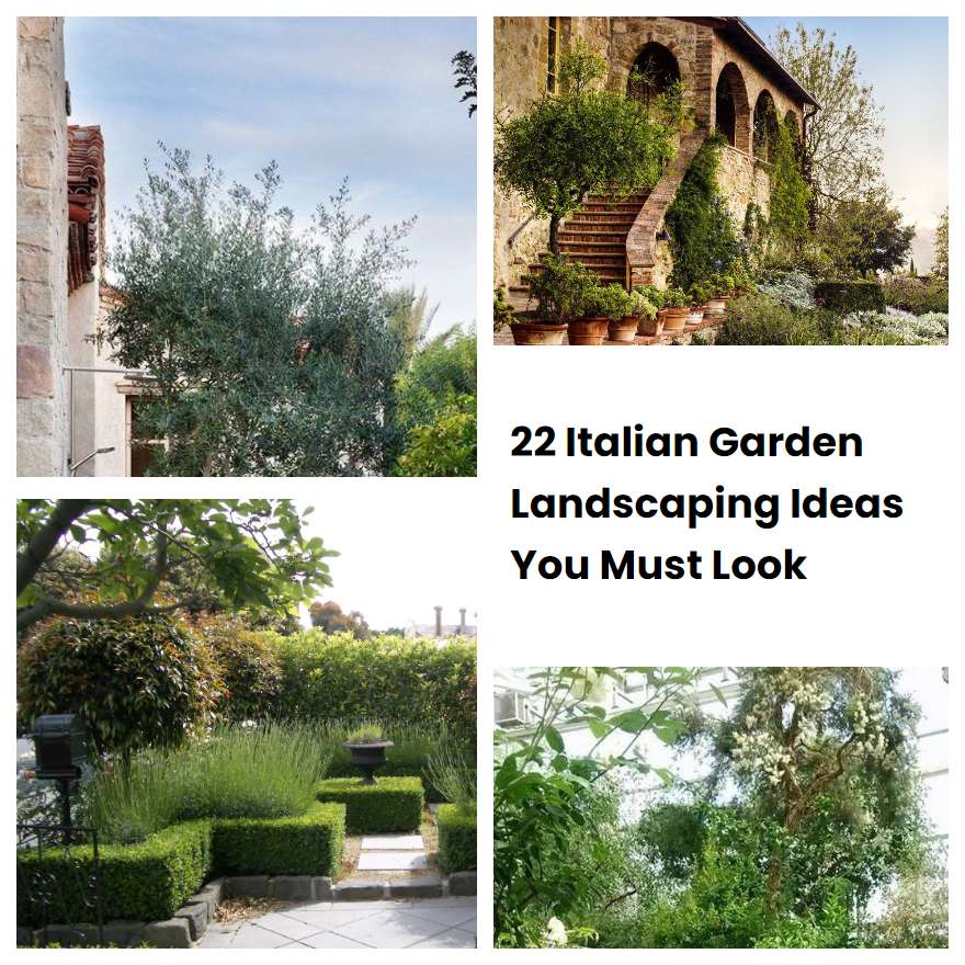 22 Italian Garden Landscaping Ideas You Must Look | SharonSable