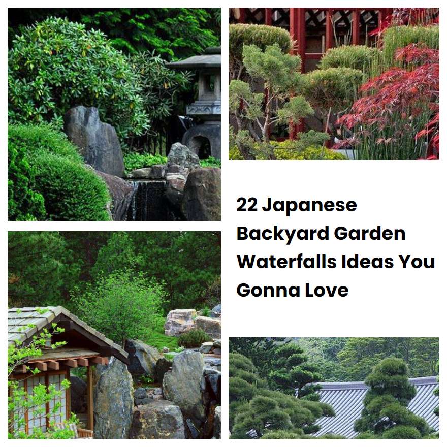 22 Japanese Backyard Garden Waterfalls Ideas You Gonna Love | SharonSable