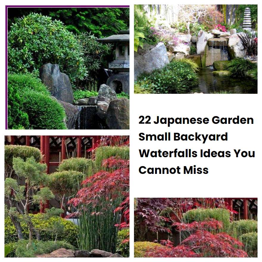 22 Japanese Garden Small Backyard Waterfalls Ideas You Cannot Miss