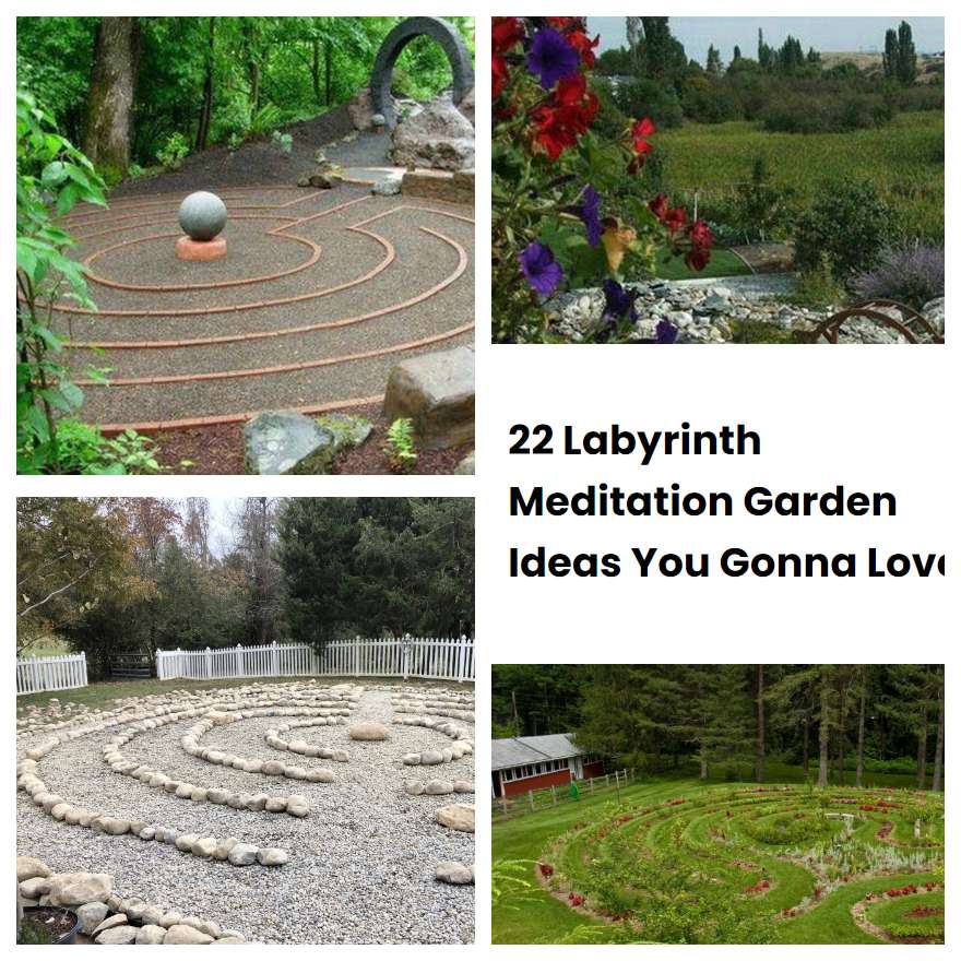 22 Labyrinth Meditation Garden Ideas You Gonna Love | SharonSable