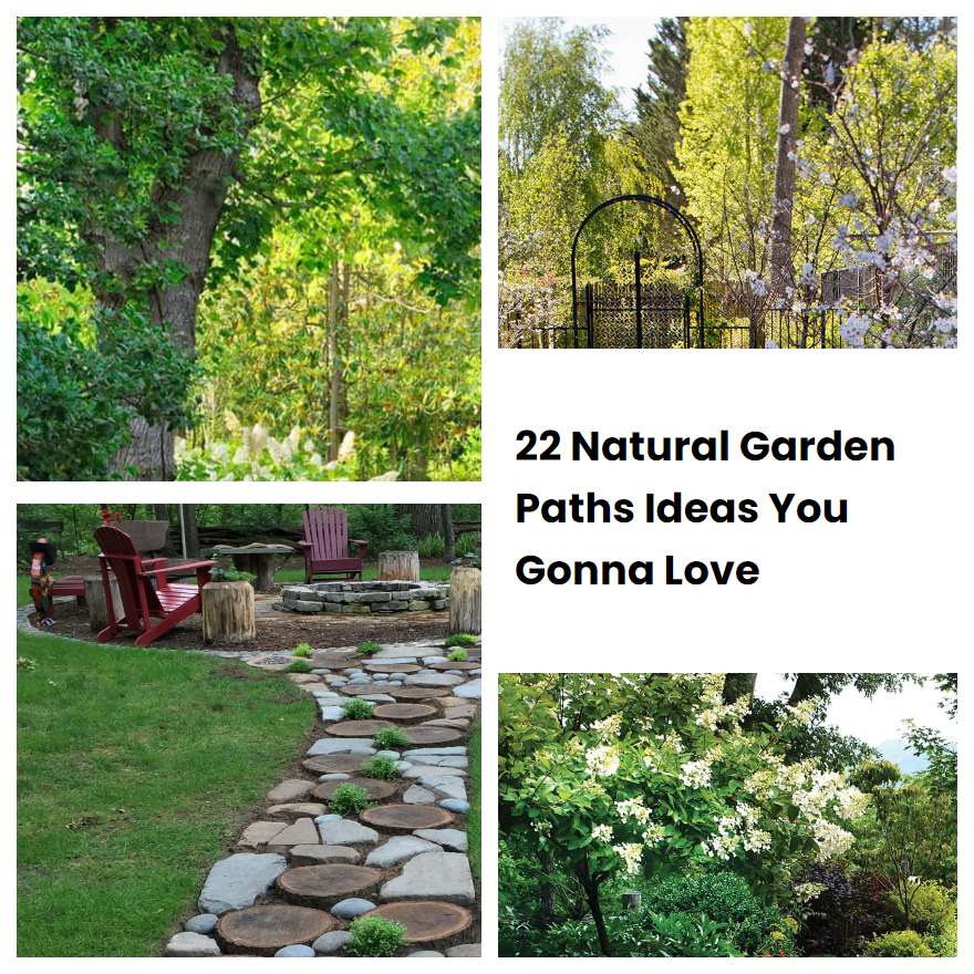 22 Natural Garden Paths Ideas You Gonna Love | SharonSable