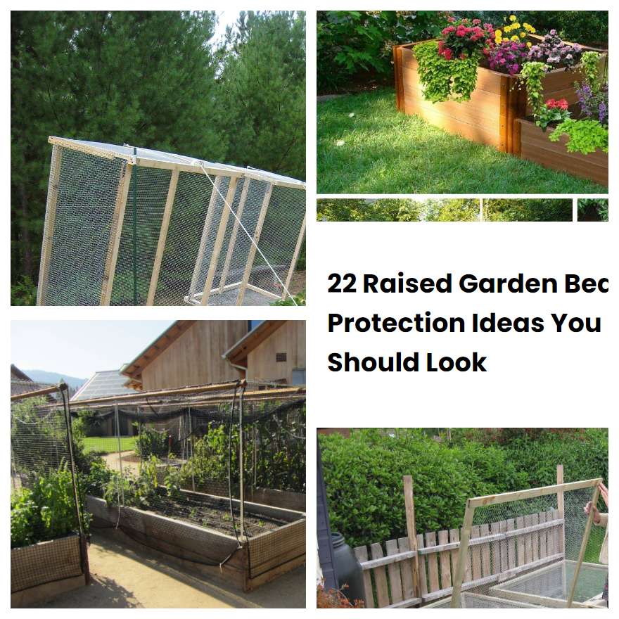22 Raised Garden Bed Protection Ideas You Should Look | SharonSable