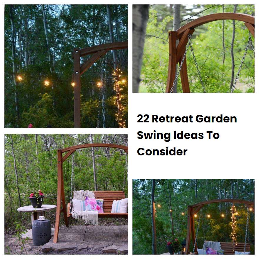 22 Retreat Garden Swing Ideas To Consider | SharonSable
