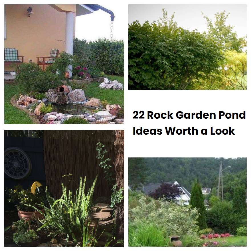 22 Rock Garden Pond Ideas Worth a Look | SharonSable