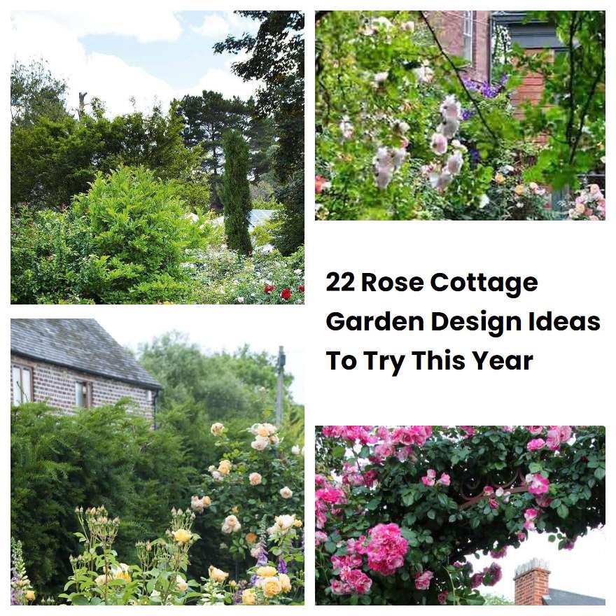 22 Rose Cottage Garden Design Ideas To Try This Year | SharonSable