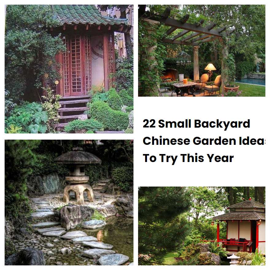 22 Small Backyard Chinese Garden Ideas To Try This Year | SharonSable
