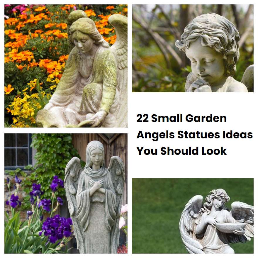 22 Small Garden Angels Statues Ideas You Should Look | SharonSable
