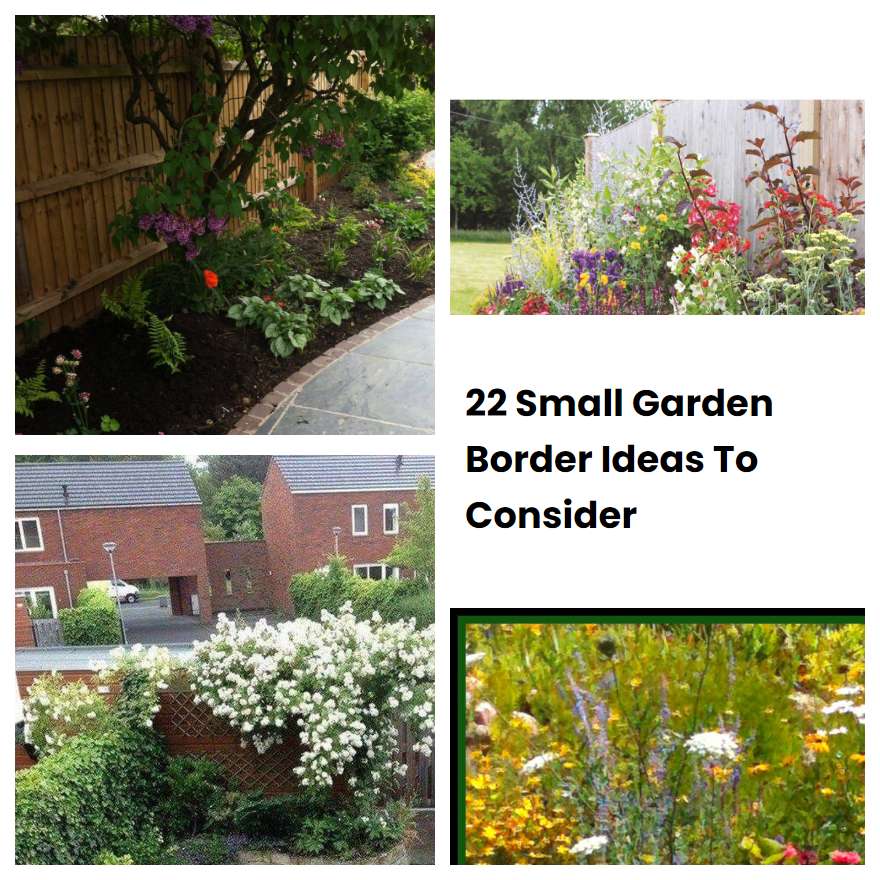 22 Small Garden Border Ideas To Consider | SharonSable