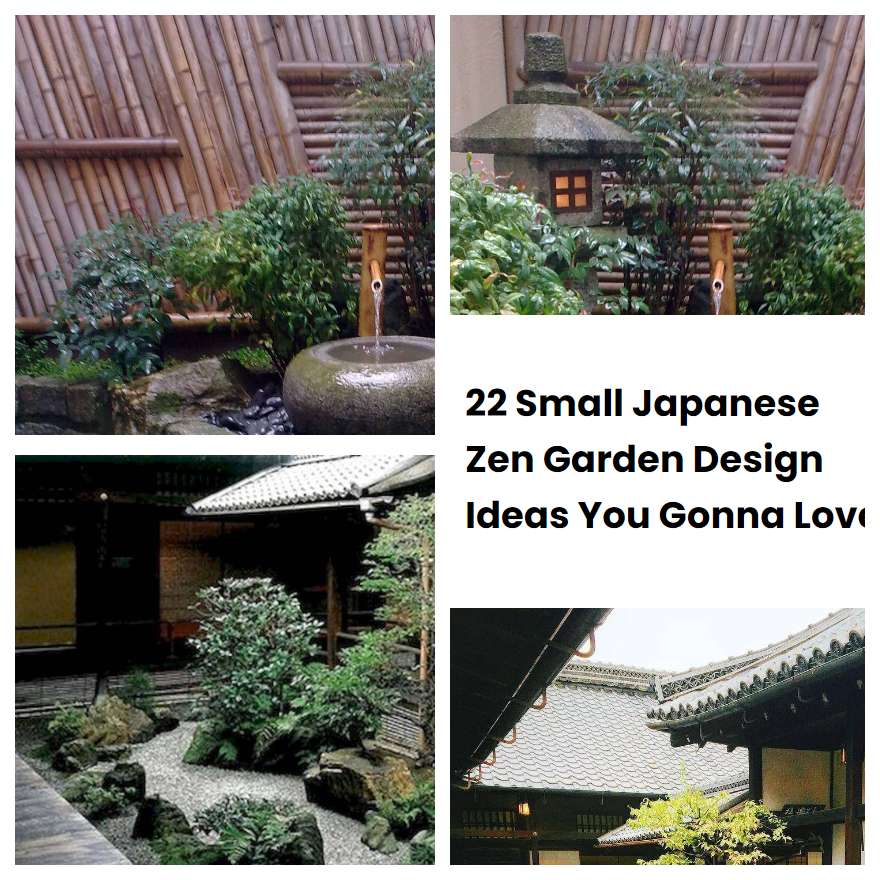 22 Small Japanese Zen Garden Design Ideas You Gonna Love | SharonSable