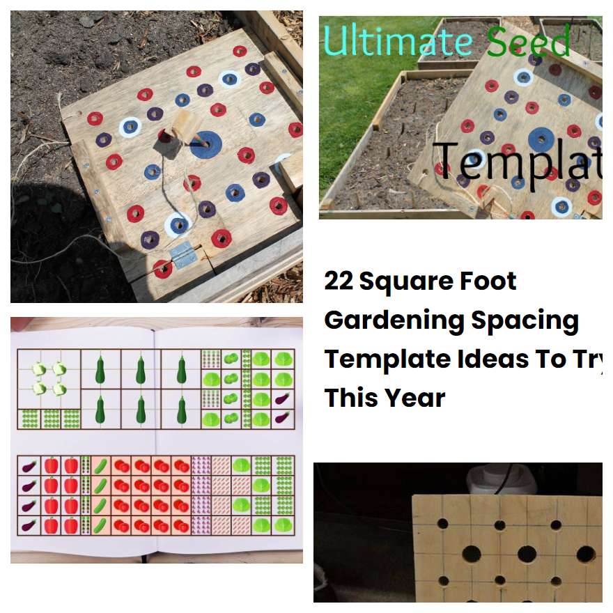 22 Square Foot Gardening Spacing Template Ideas To Try This Year ...
