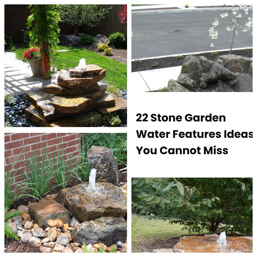 22 Stone Garden Water Features Ideas You Cannot Miss | SharonSable