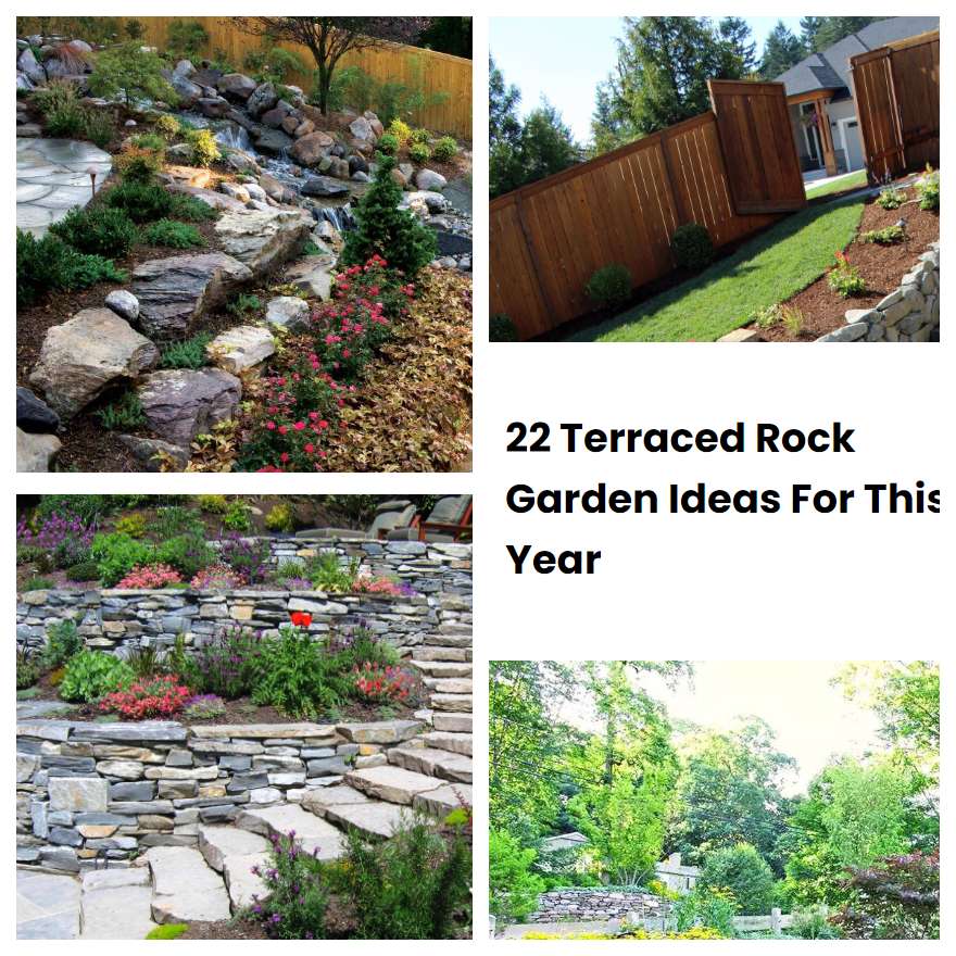 22 Terraced Rock Garden Ideas For This Year | SharonSable
