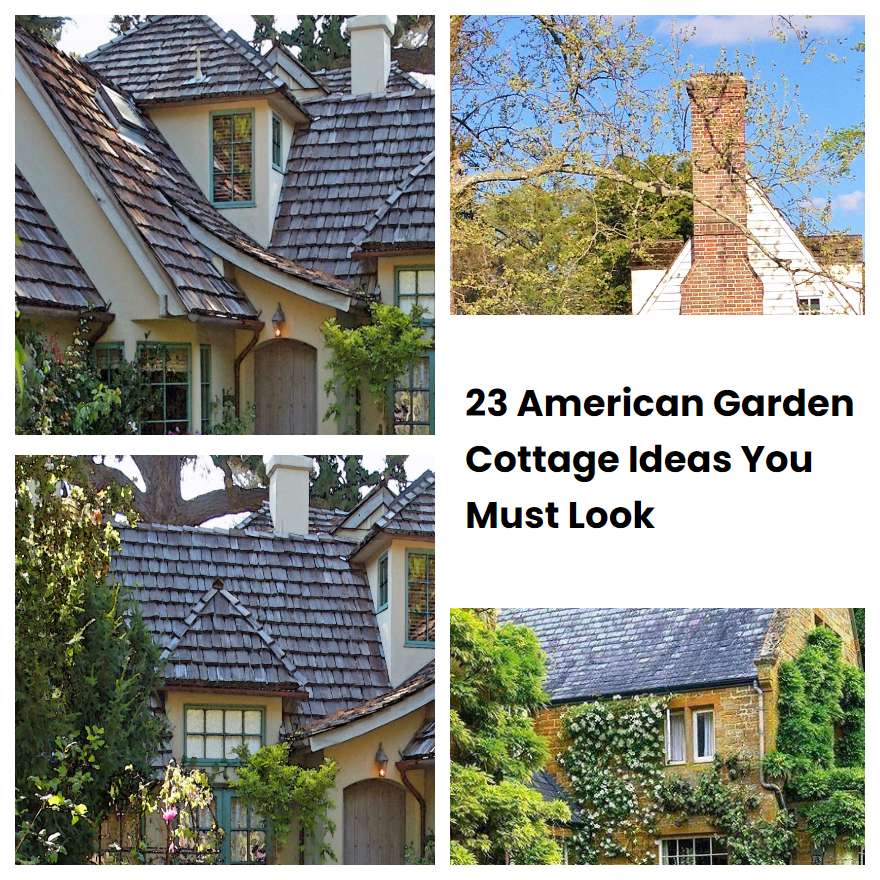 23 American Garden Cottage Ideas You Must Look | SharonSable