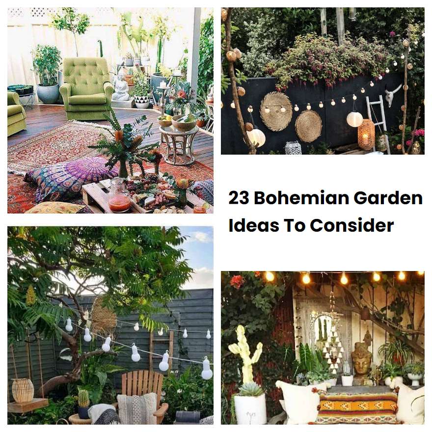 23 Bohemian Garden Ideas To Consider | SharonSable