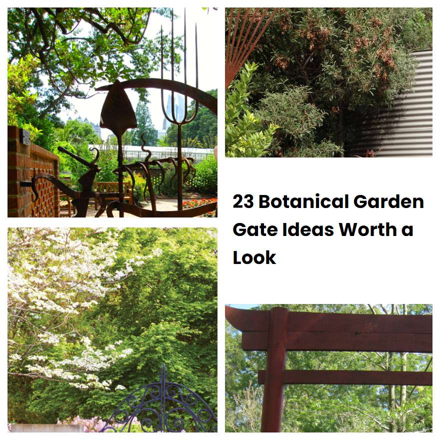23 Botanical Garden Gate Ideas Worth a Look | SharonSable