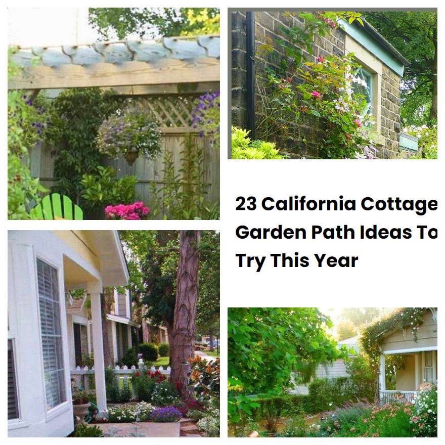 23 California Cottage Garden Path Ideas To Try This Year | SharonSable