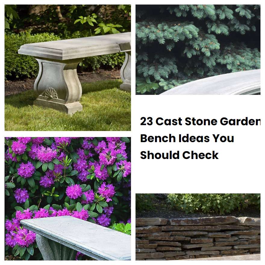 23 Cast Stone Garden Bench Ideas You Should Check | SharonSable