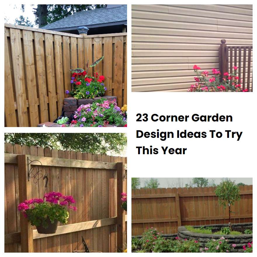 23 Corner Garden Design Ideas To Try This Year | SharonSable