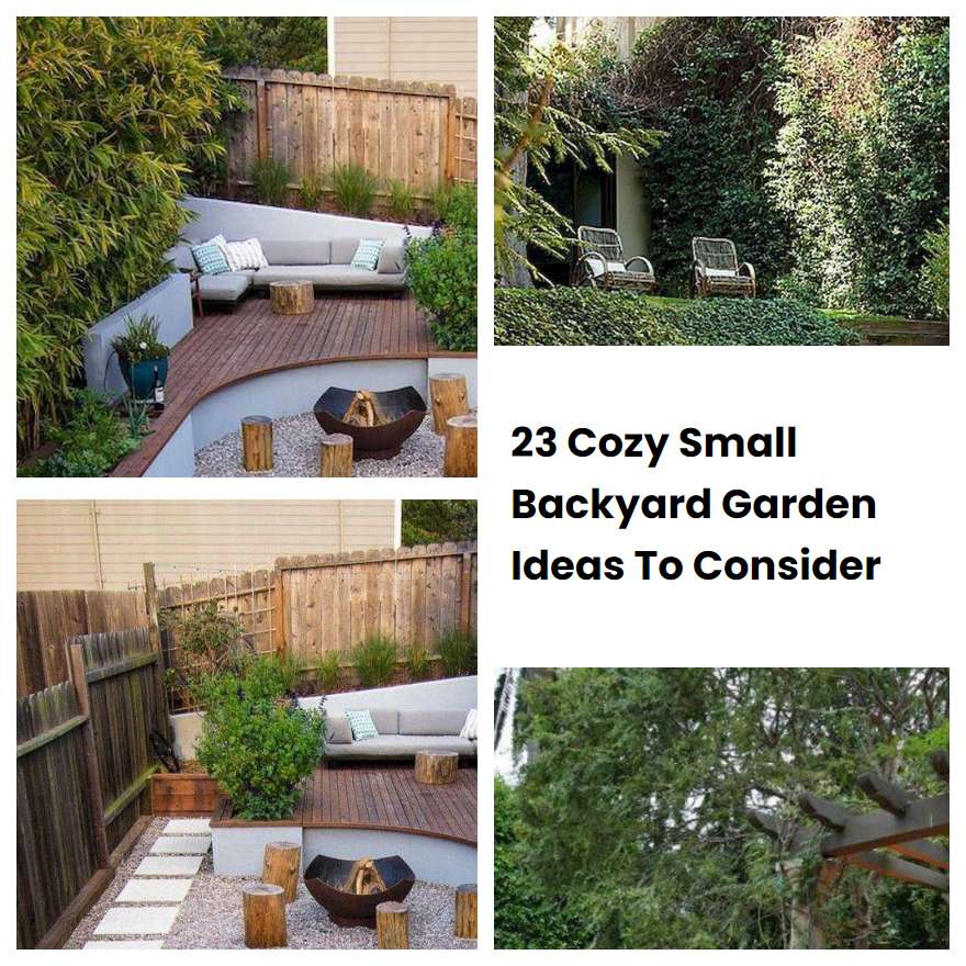 23 Cozy Small Backyard Garden Ideas To Consider | SharonSable