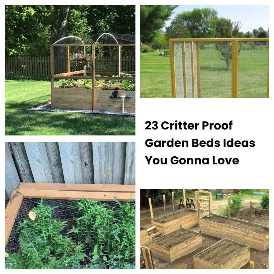 23 Critter Proof Garden Beds Ideas You Gonna Love | SharonSable