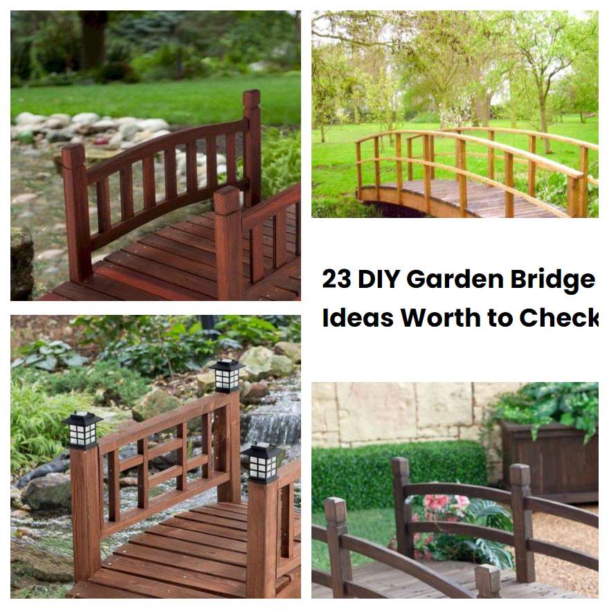 23 DIY Garden Bridge Ideas Worth to Check | SharonSable
