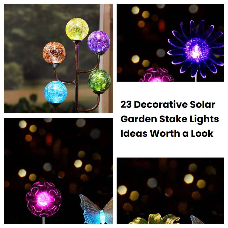 23 Decorative Solar Garden Stake Lights Ideas Worth a Look | SharonSable