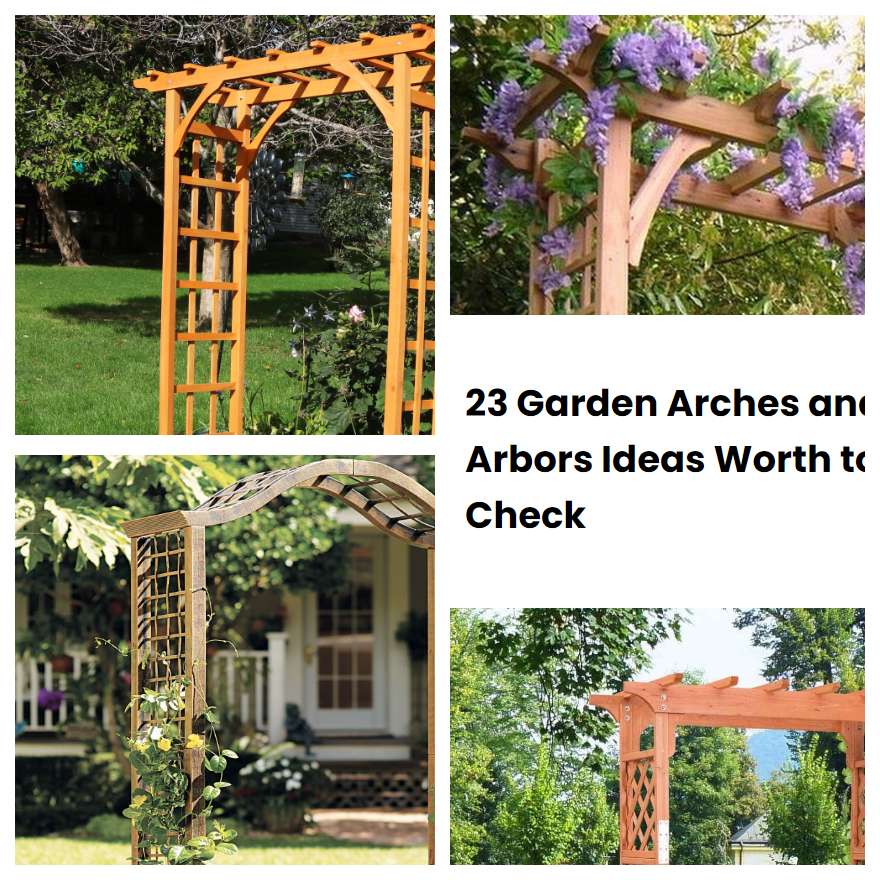 23 Garden Arches and Arbors Ideas Worth to Check | SharonSable