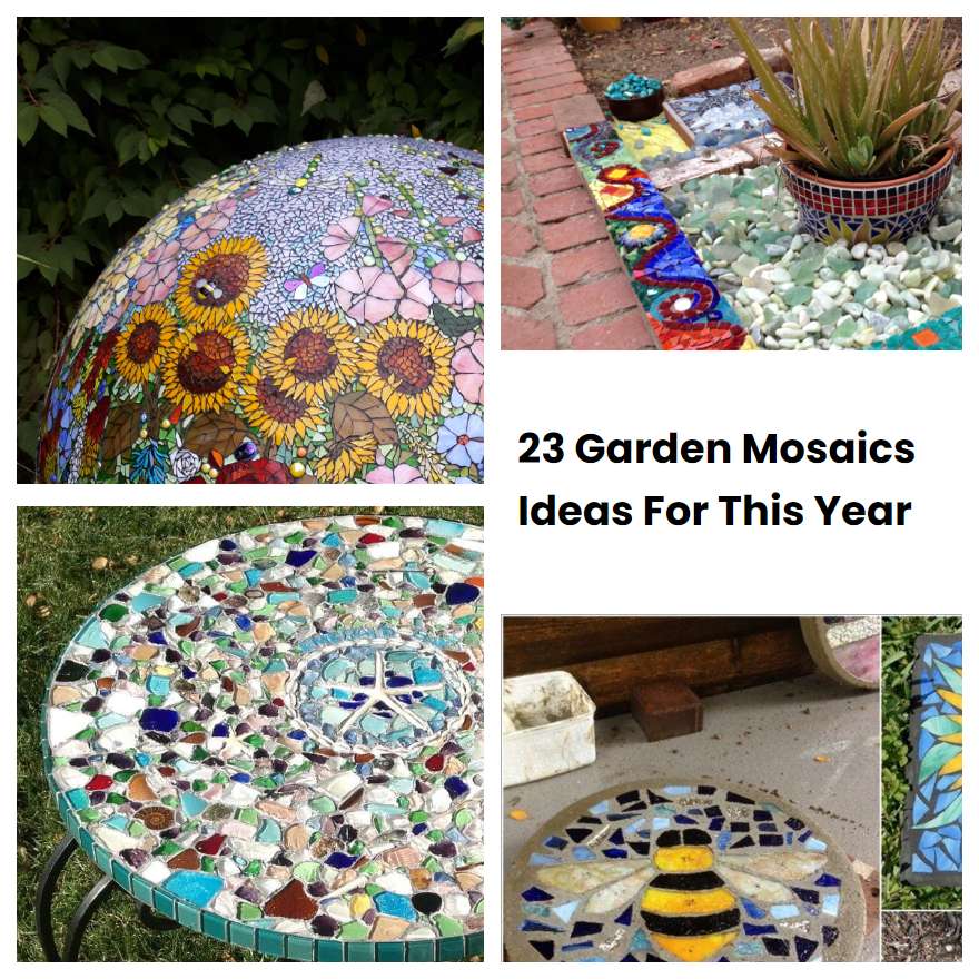 23 Garden Mosaics Ideas For This Year | SharonSable