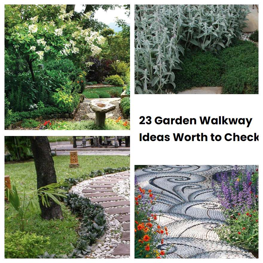 23 Garden Walkway Ideas Worth to Check | SharonSable