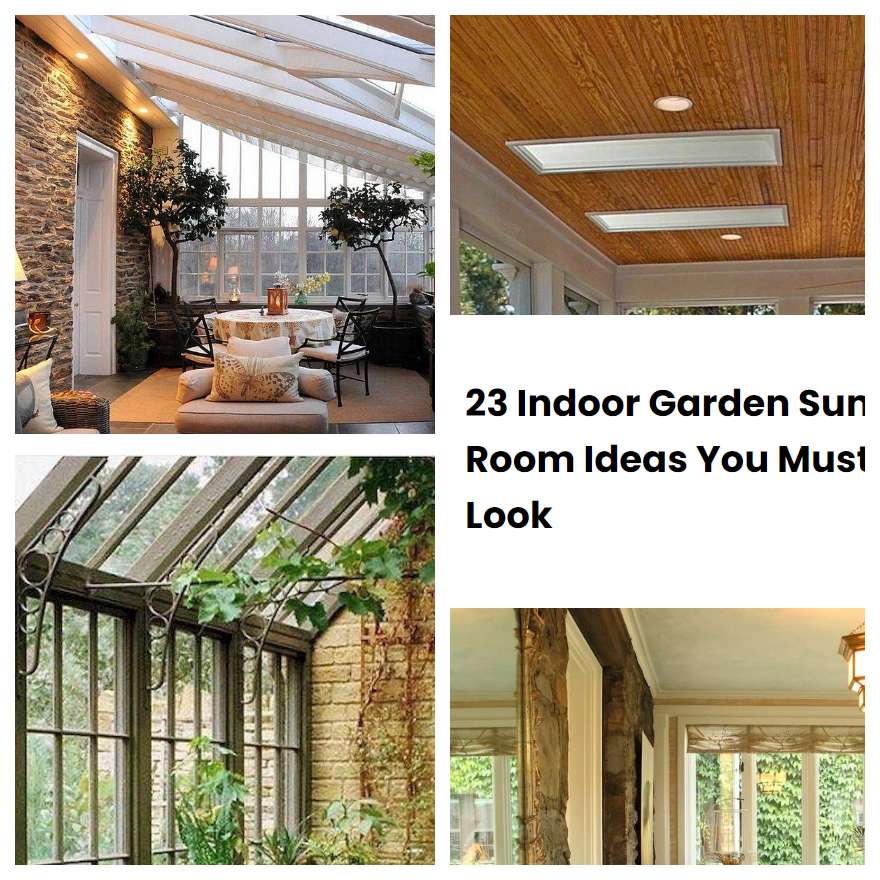 23 Indoor Garden Sun Room Ideas You Must Look | SharonSable
