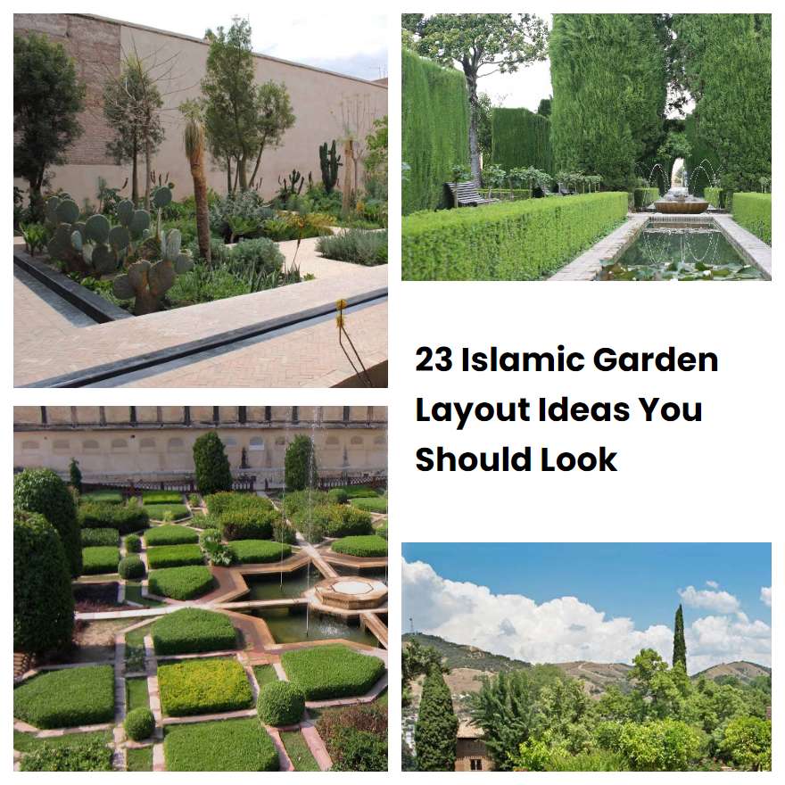 23 Islamic Garden Layout Ideas You Should Look | SharonSable