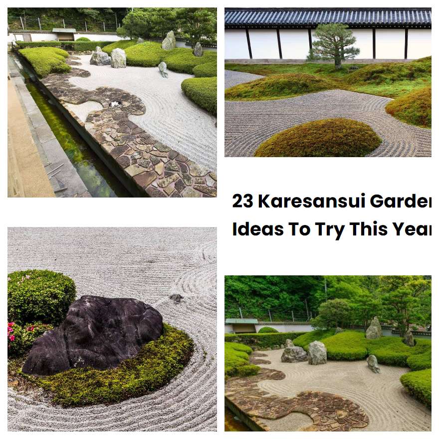 23 Karesansui Garden Ideas To Try This Year | SharonSable
