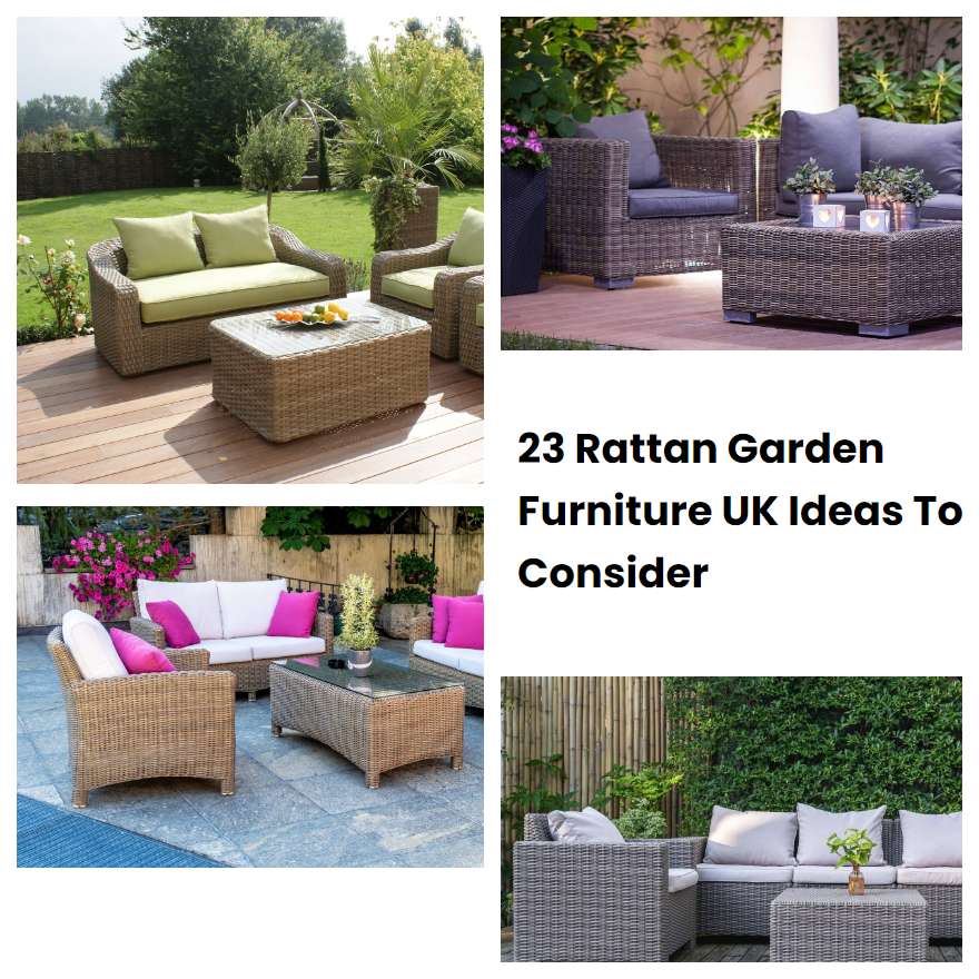 23 Rattan Garden Furniture UK Ideas To Consider | SharonSable