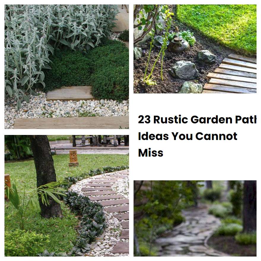 23 Rustic Garden Path Ideas You Cannot Miss | SharonSable