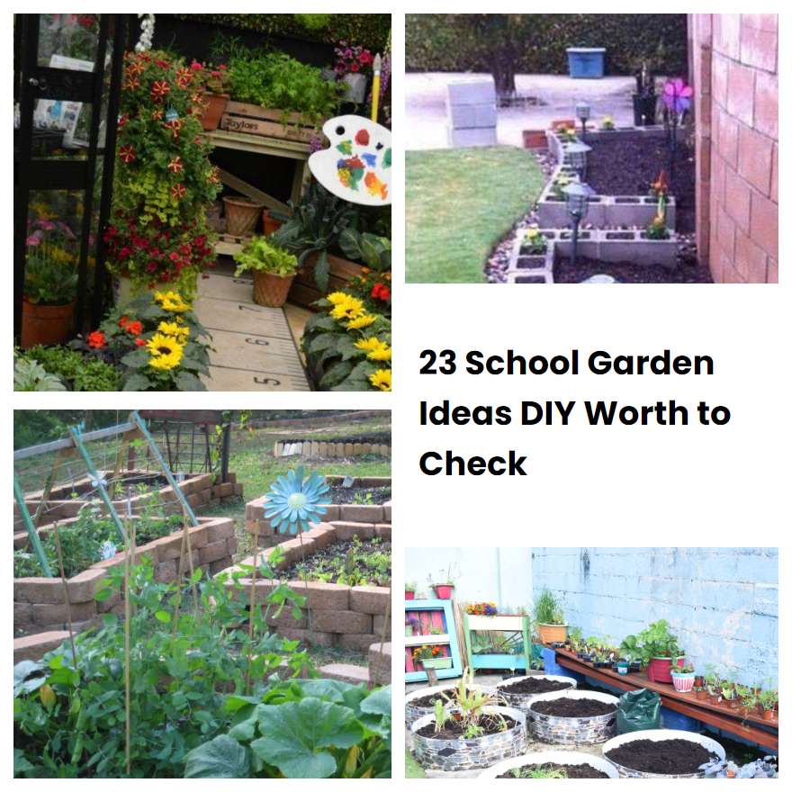 23 School Garden Ideas DIY Worth to Check | SharonSable