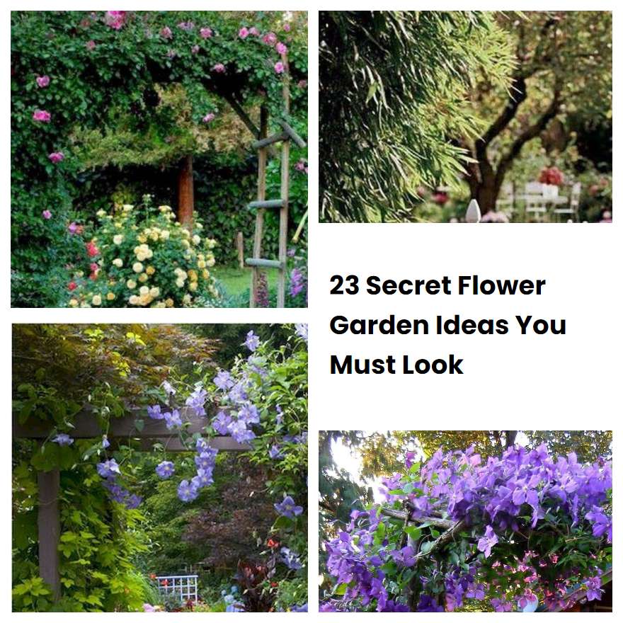 23 Secret Flower Garden Ideas You Must Look | SharonSable