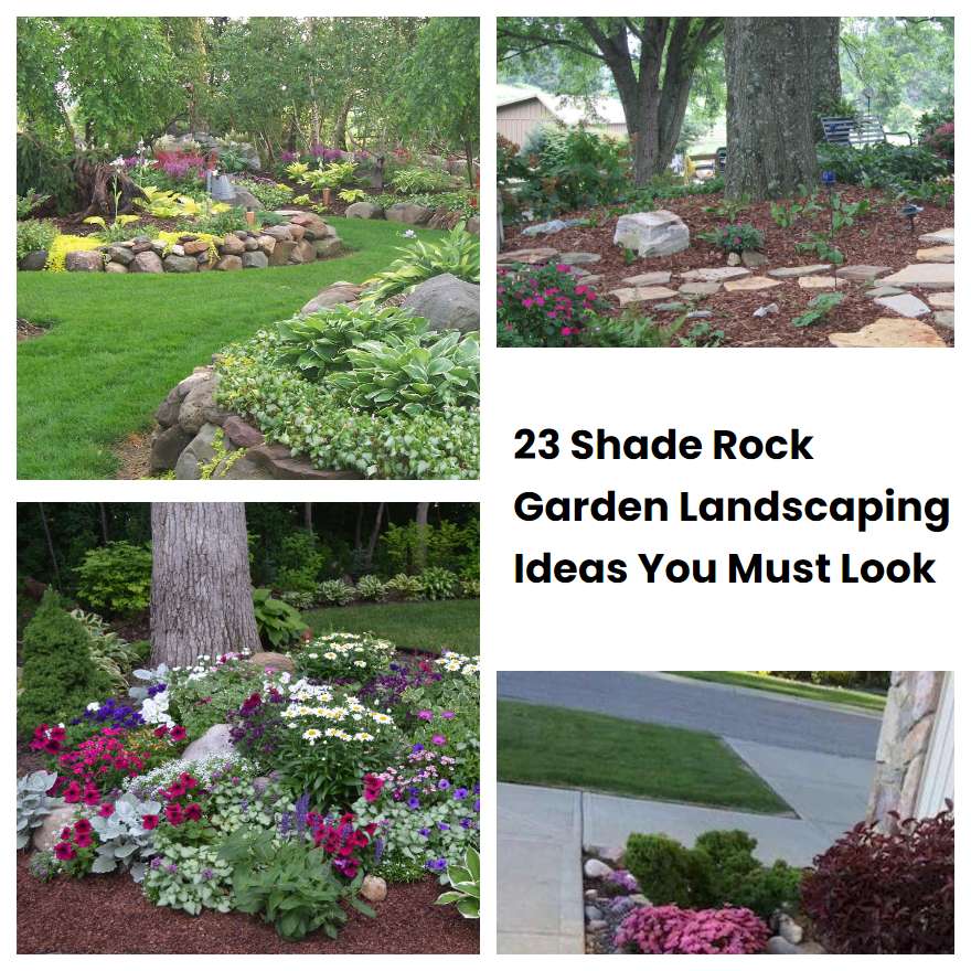 23 Shade Rock Garden Landscaping Ideas You Must Look | SharonSable