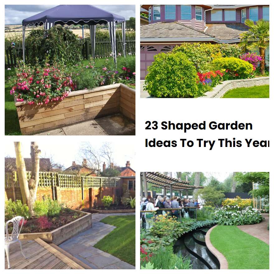 23 Shaped Garden Ideas To Try This Year | SharonSable
