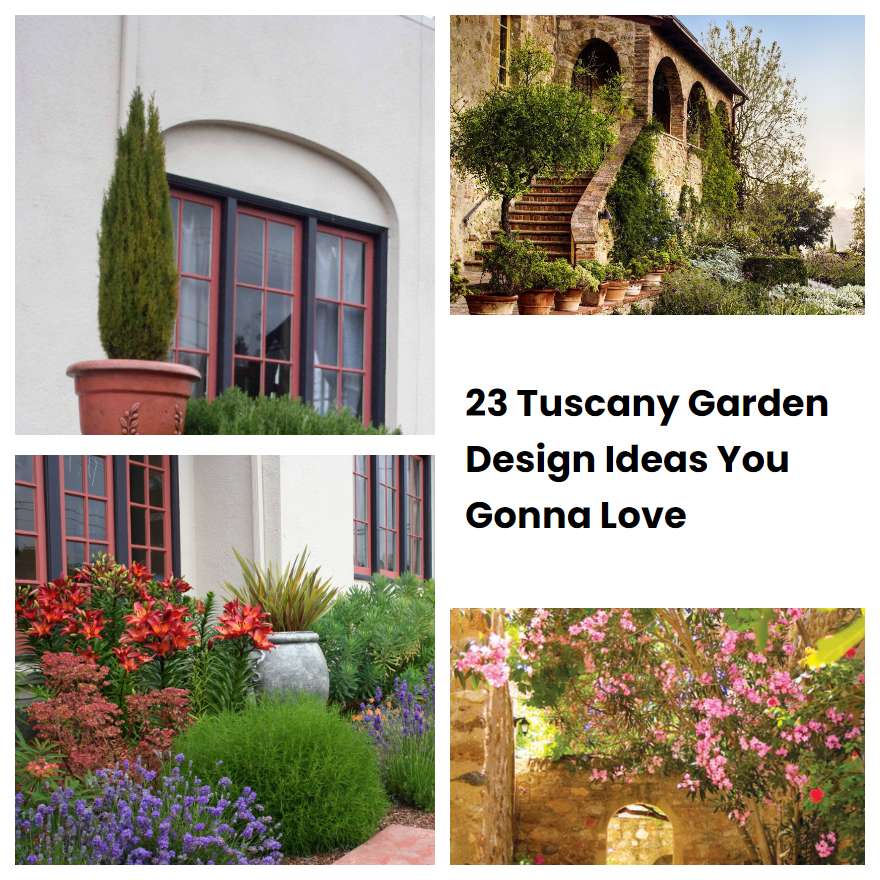 23 Tuscany Garden Design Ideas You Gonna Love | SharonSable